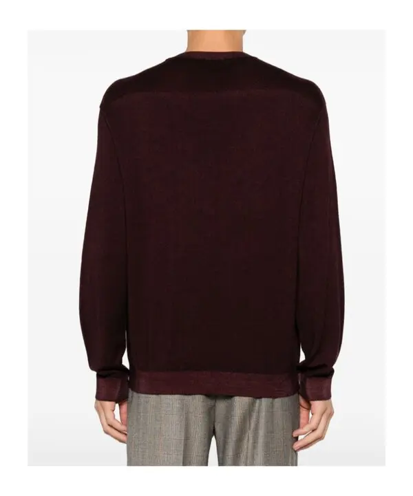 Emporio Armani Crew-neck Virgin-wool Sweater