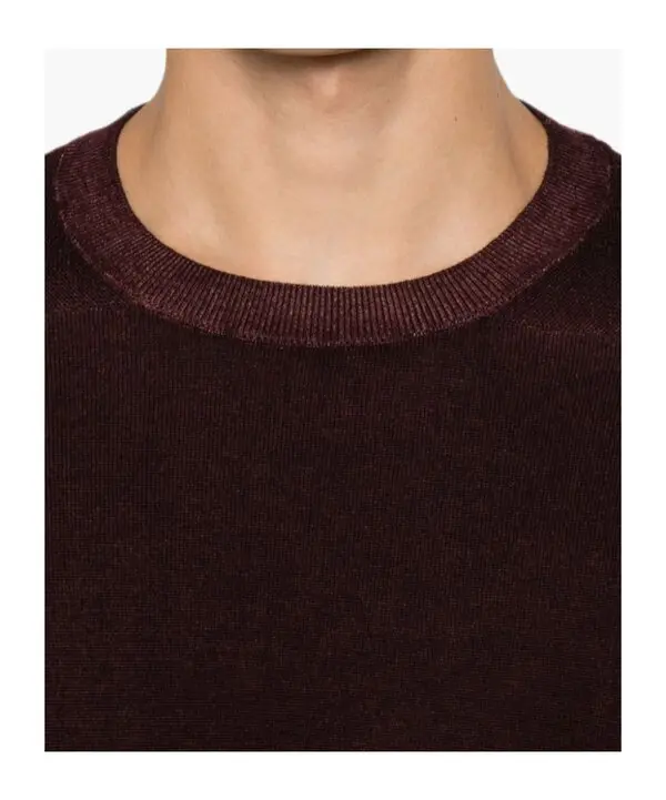 Emporio Armani Crew-neck Virgin-wool Sweater