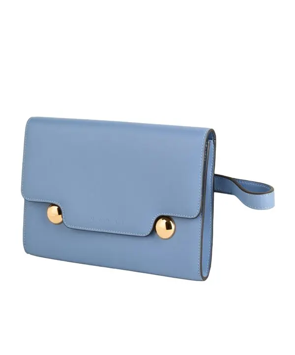 Marni Solidcolor Compact Leather Bag