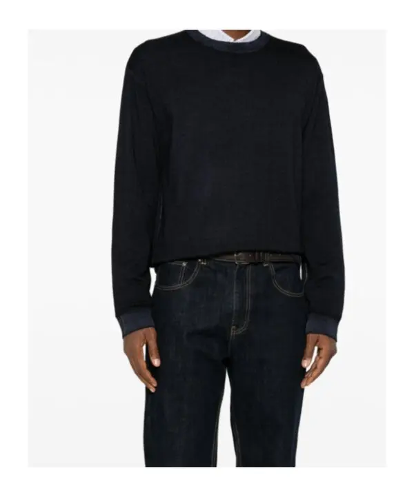 Emporio Armani Crew-neck Virgin-wool Sweater
