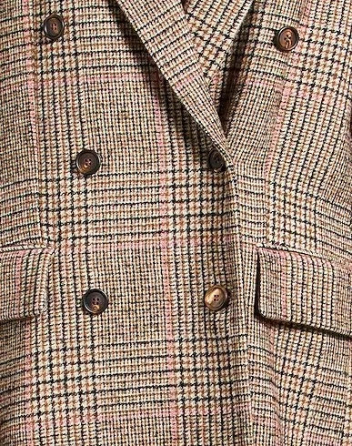 Brunello Cucinelli Plaid Double-breasted Coat
