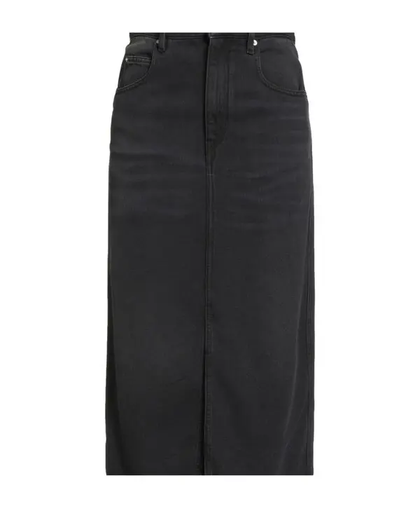 Isabel Marant Étoile Multicolor Denim Bodycon Skirt - Black