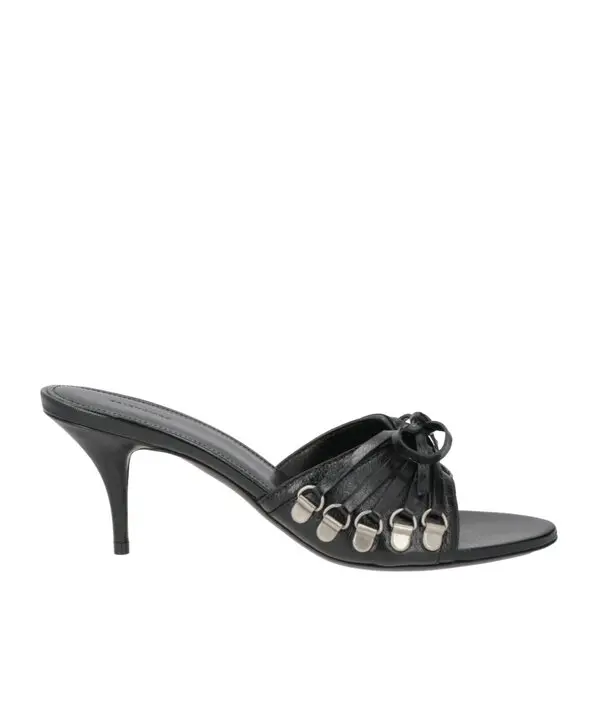 Balenciaga Solidcolor Leather Sandals