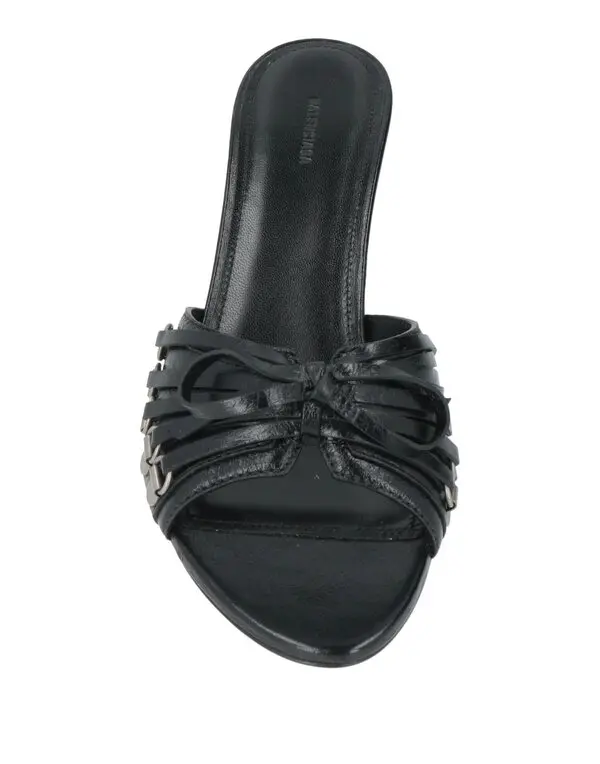 Balenciaga Solidcolor Leather Sandals
