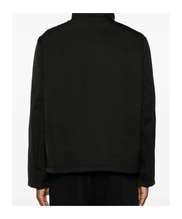 Emporio Armani Logo-plaque High-neck Jacket
