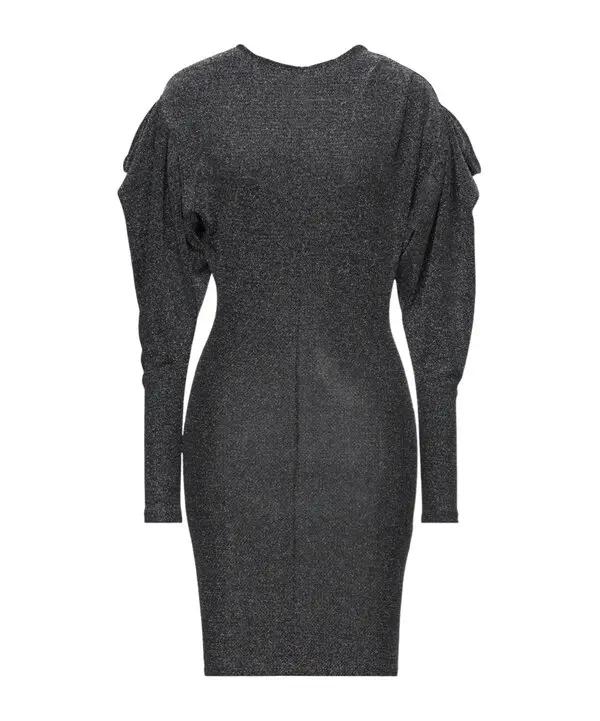 Isabel Marant Étoile Metallic Long-sleeve Knit Dress