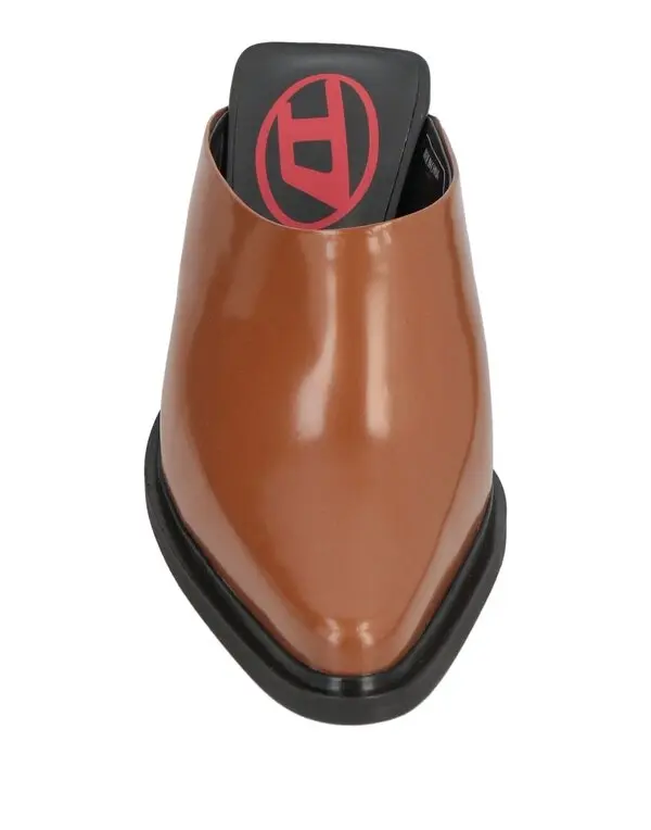 DIESEL® Simple Solid-colored Leather Shoes