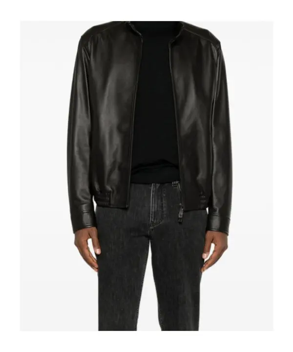 Emporio Armani High-neck Zip-up Jacket