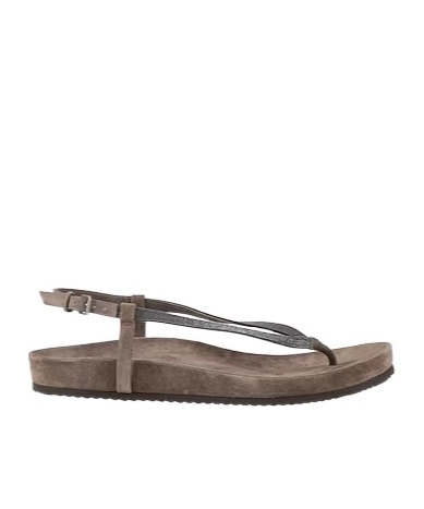 Brunello Cucinelli Minimalist Sandals - Multicolor