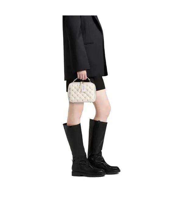 MAISON MARGIELA Medium-sized Solid-color Leather Handbag