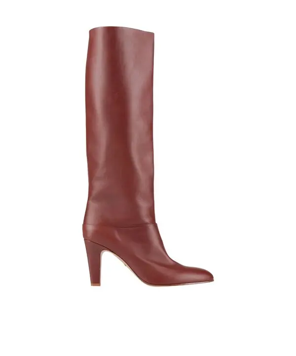 Chloé Leather Boots - Red