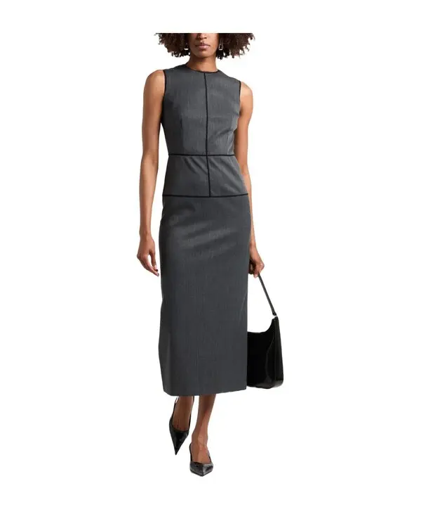 MAISON MARGIELA Sleeveless Fitted Dress