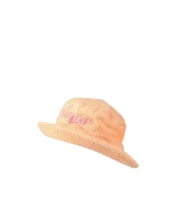 GANNI Towel Cloth Baseball Cap - Nude