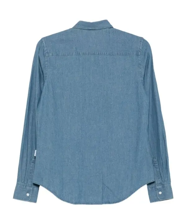 Aspesi Button-down Denim Shirt