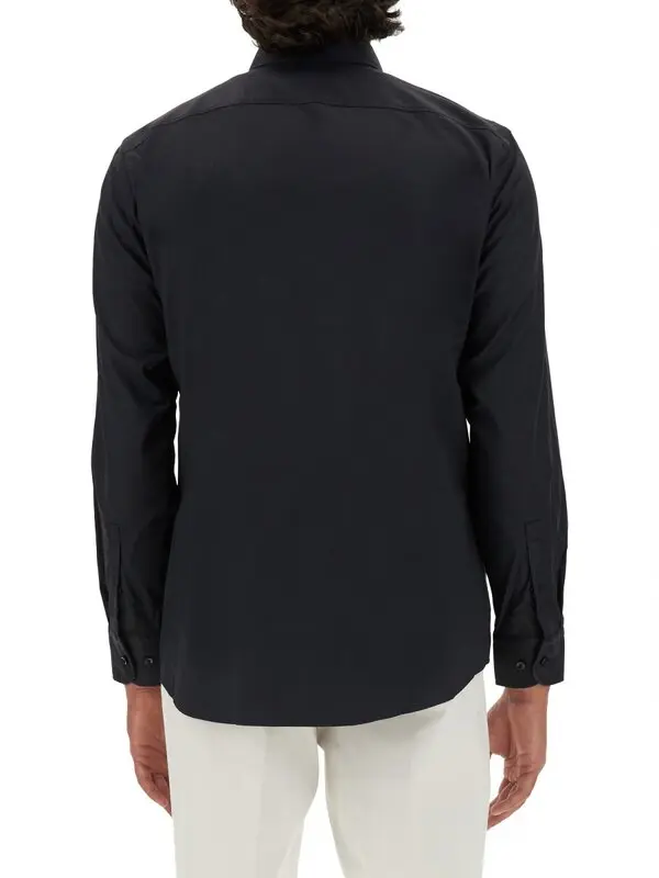 Hugo Boss Performance-stretch Twill Slim-fit Shirt