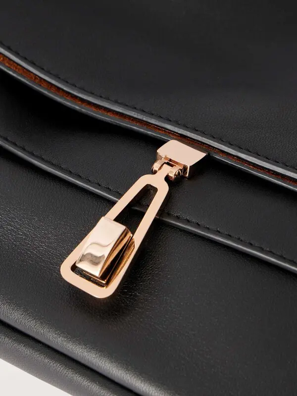 Gabriela Hearst Jebb Leather Shoulder Bag
