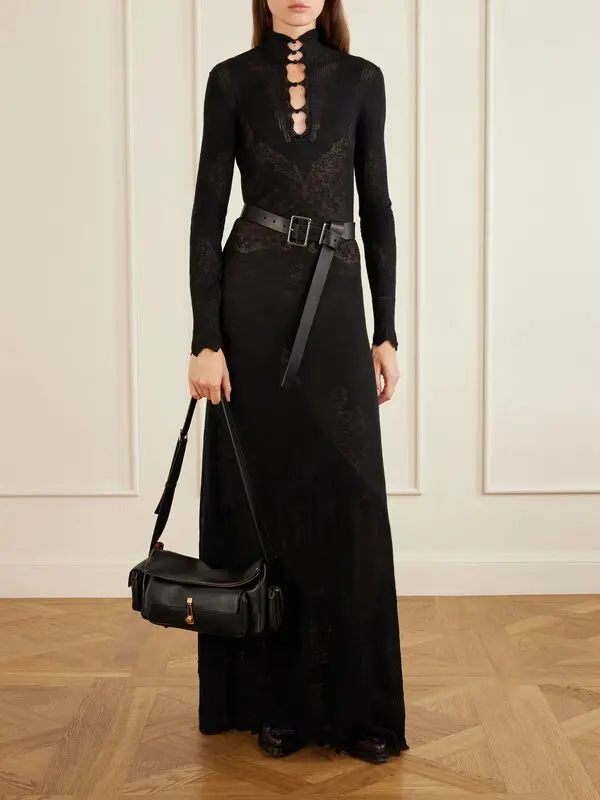 Gabriela Hearst Jebb Leather Shoulder Bag