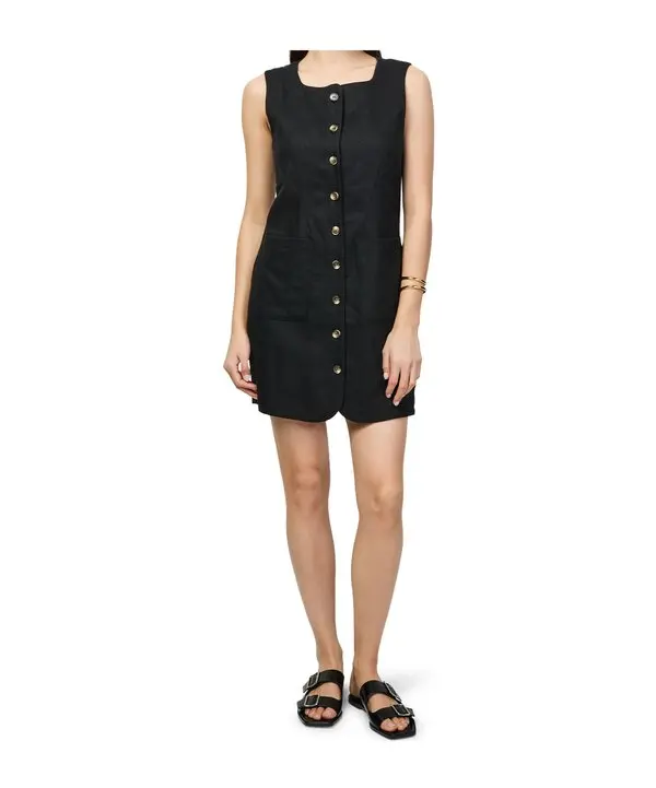 Posse Emma Button Down Mini Dress