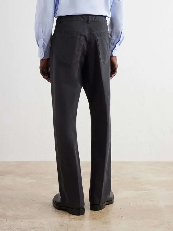 Dries Van Noten Straight-leg Cotton Trousers