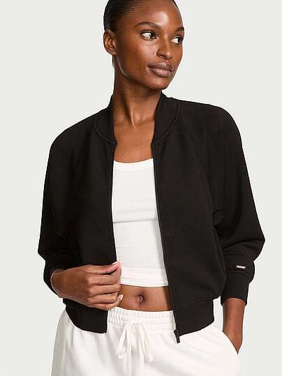 Victoria's Secret Featherweight Knit Full-zip Jacket