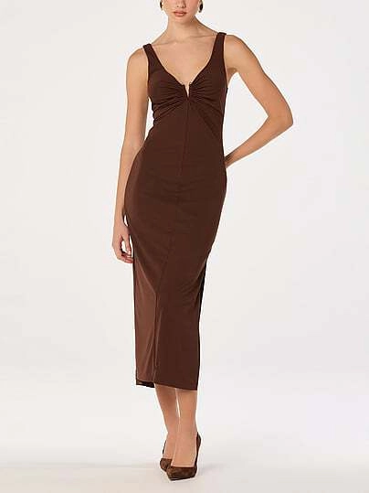Victoria's Secret Astr The Label Shaylee Dress - Brown