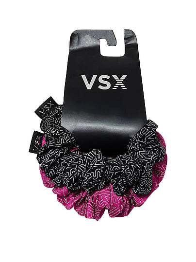 Victoria's Secret Vsx 2-pack Scrunchie Set - Print