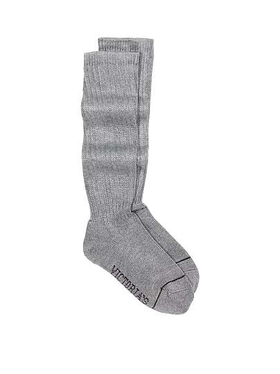 Victoria's Secret Slouchy Sleep Socks - Grey