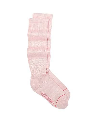 Victoria's Secret Slouchy Sleep Socks - Pink