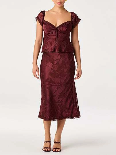Victoria's Secret Astr The Label Vanessa Top - Red