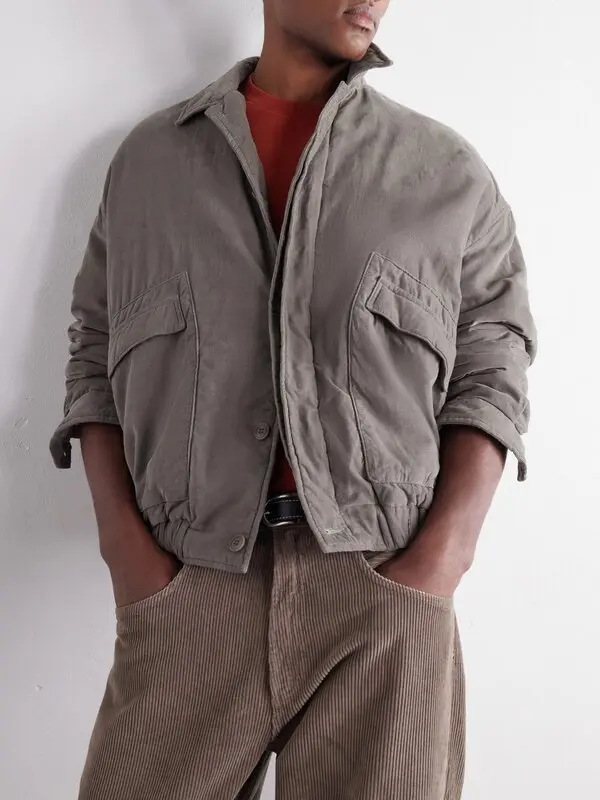 CASEY CASEY Auber Cotton-corduroy Blouson Jacket