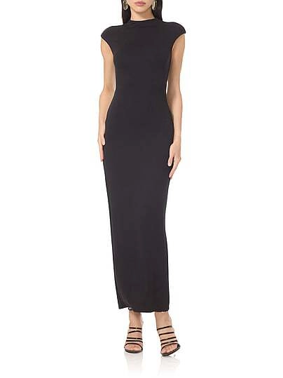 Victoria's Secret Afrm Wilton Dress - Black