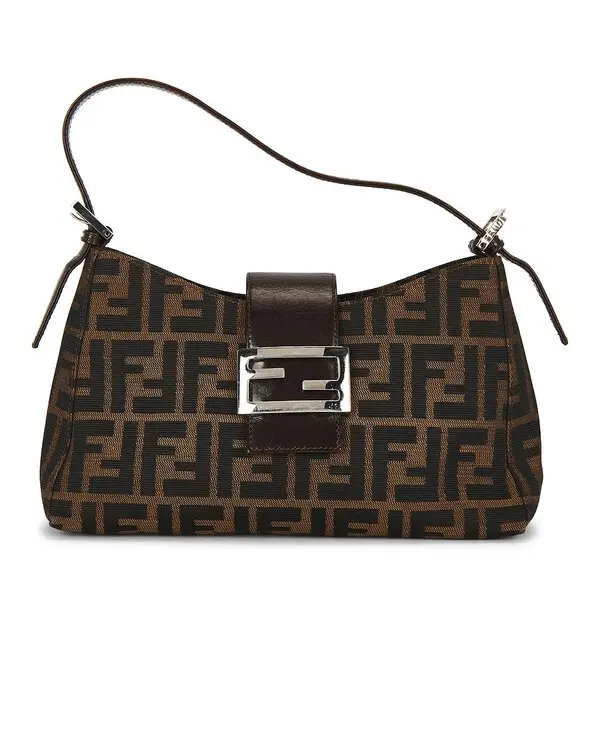 FWRD RENEW Fendi Zucca Shoulder Bag
