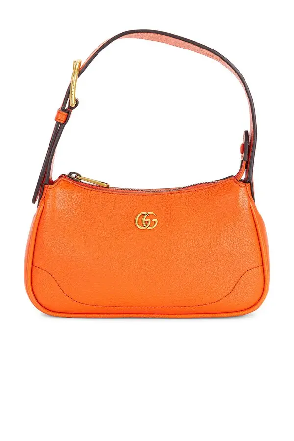 Gucci Mini Aphrodite Shoulder Bag - Orange