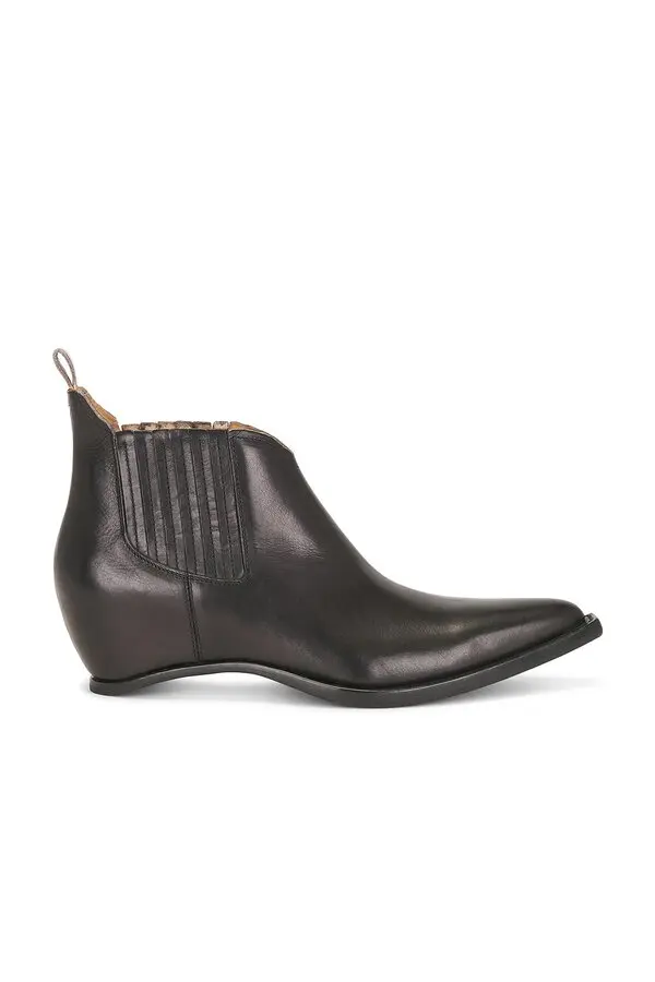 MAISON MARGIELA Heel-less Chelsea H45 Boot - Black