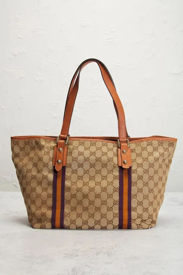 Gucci Jolicoeur Tote Bag - Brown