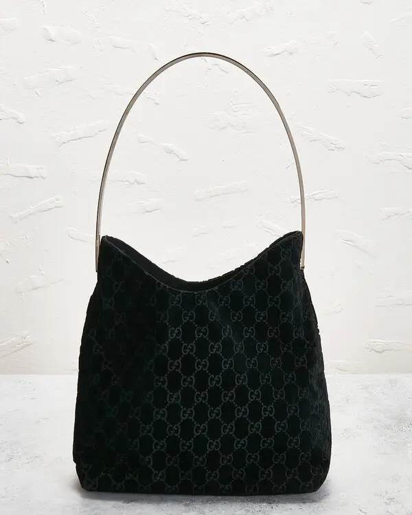 FWRD RENEW Gucci Hobo Bag - Black