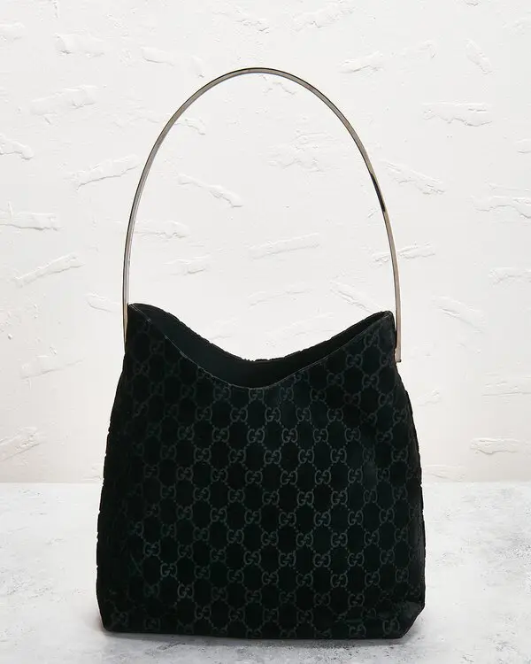 FWRD RENEW Gucci Hobo Bag - Black