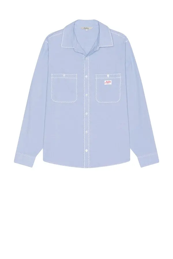 MALBON Benchmark Shirt In Blue