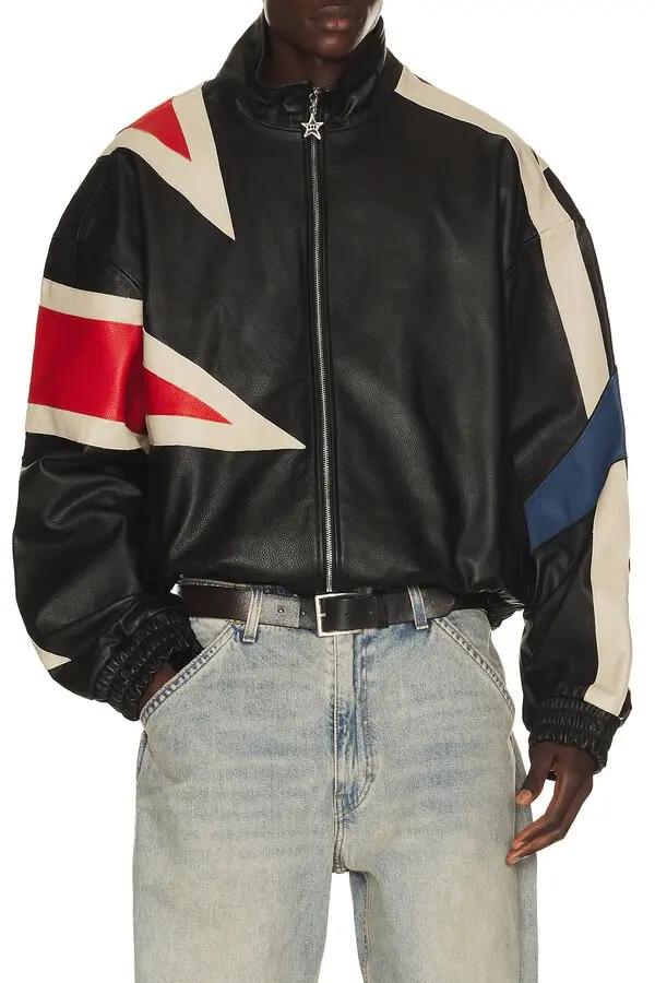 NAHMIAS Mvp Leather Bomber