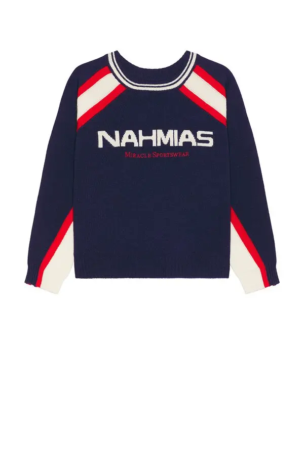 NAHMIAS Miracle Sportswear Sweater In Blue