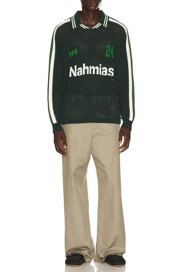 NAHMIAS Long Sleeve Soccer Jersey