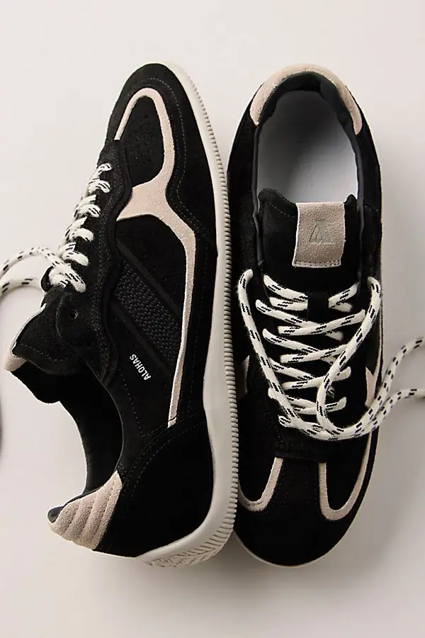 ALOHAS Suede Sneakers - Black