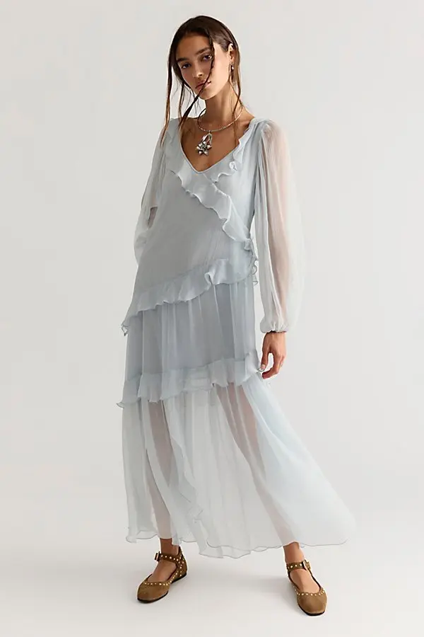 NIGEL PRESTON Cloud High Maxi Dress