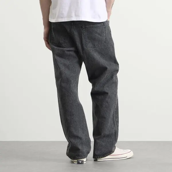 NOMARHYTHM TEXTILE Bandana Embroidery Denim Jeans