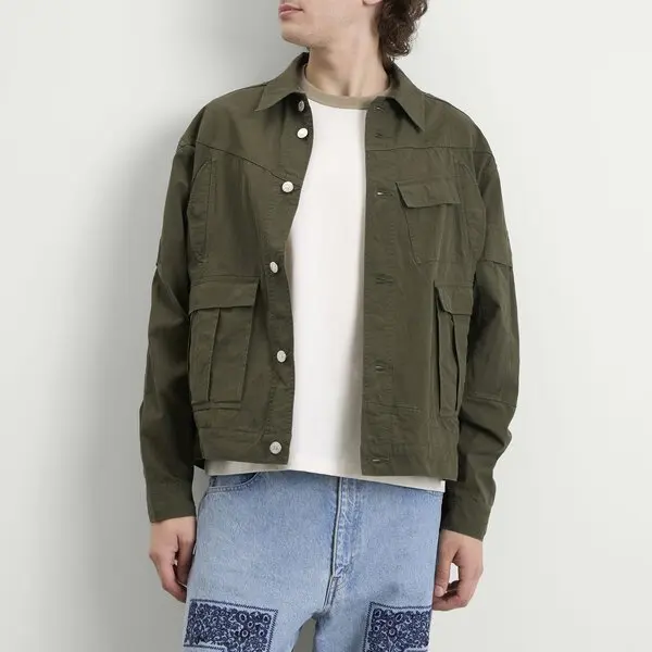 NOMARHYTHM TEXTILE Nòma X Needles Rebuild Tracker Jacket
