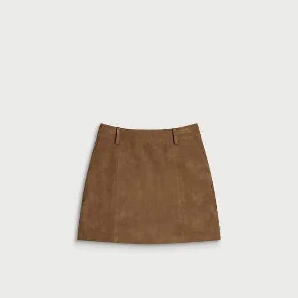 DUNST Alter-suede Mini Skirt