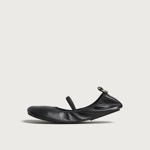 ALOHAS Naira Barefoot Leather Ballet Flats