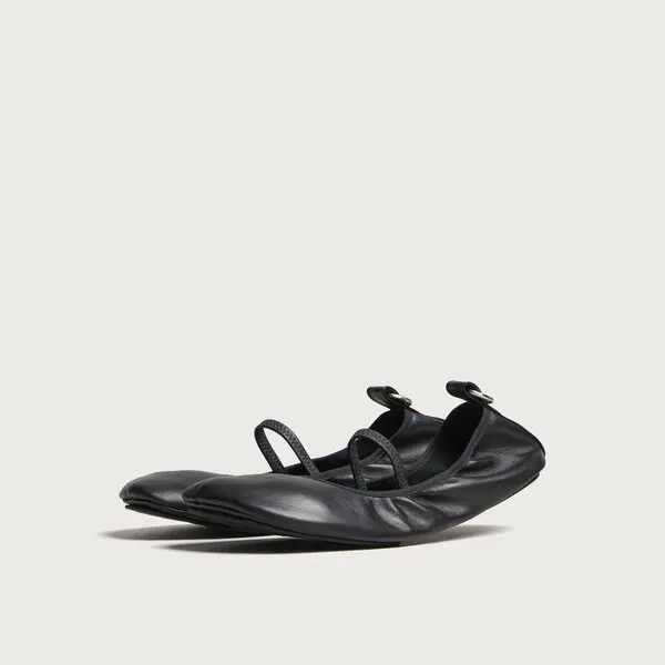 ALOHAS Naira Barefoot Leather Ballet Flats