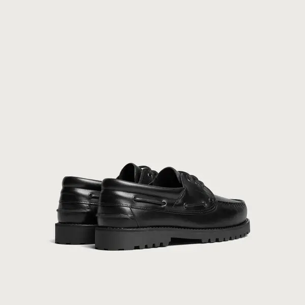GARMENT PROJECT Leather Ollie Boat Shoe