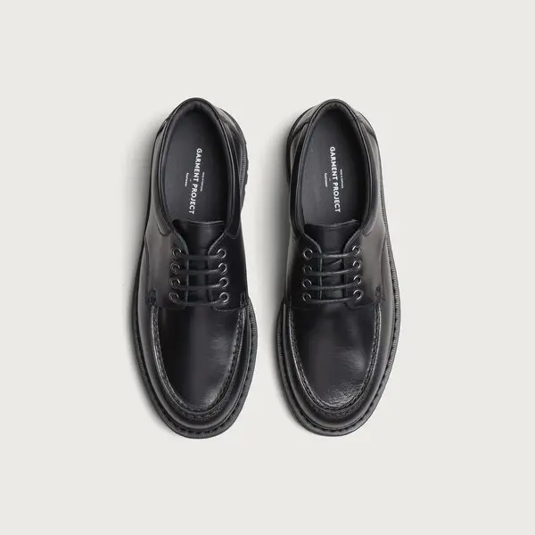 GARMENT PROJECT Pete Moc Toe Derbie